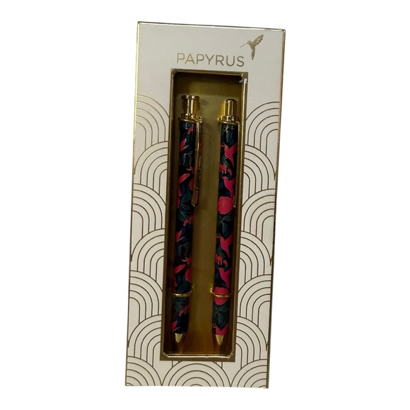 Papyrus | Office | Papyrus Pen Mechanical Pencil Set Floral Design Gift ...